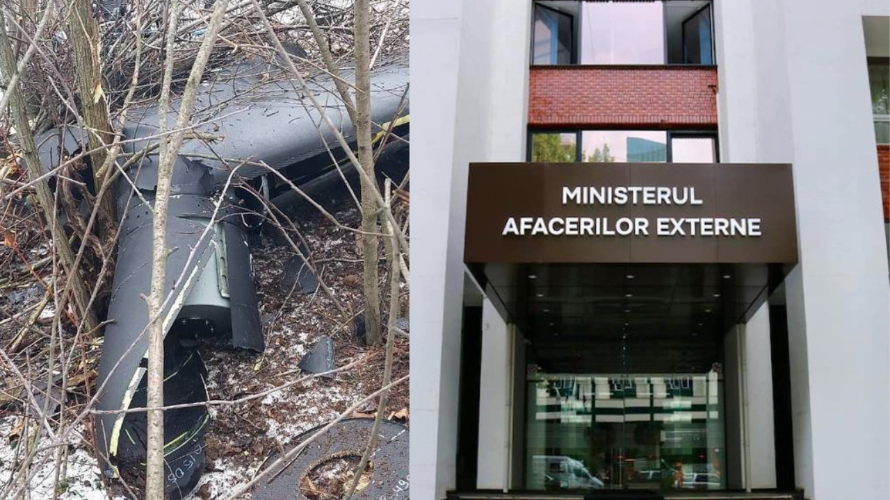 MAE, după ce o dronă a fost depistată în grădina unei case de la Ștefan ...